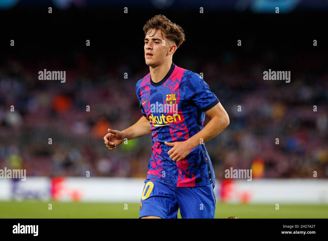Gavi of FC Barcelona during the UEFA Champions League match between FC ...
