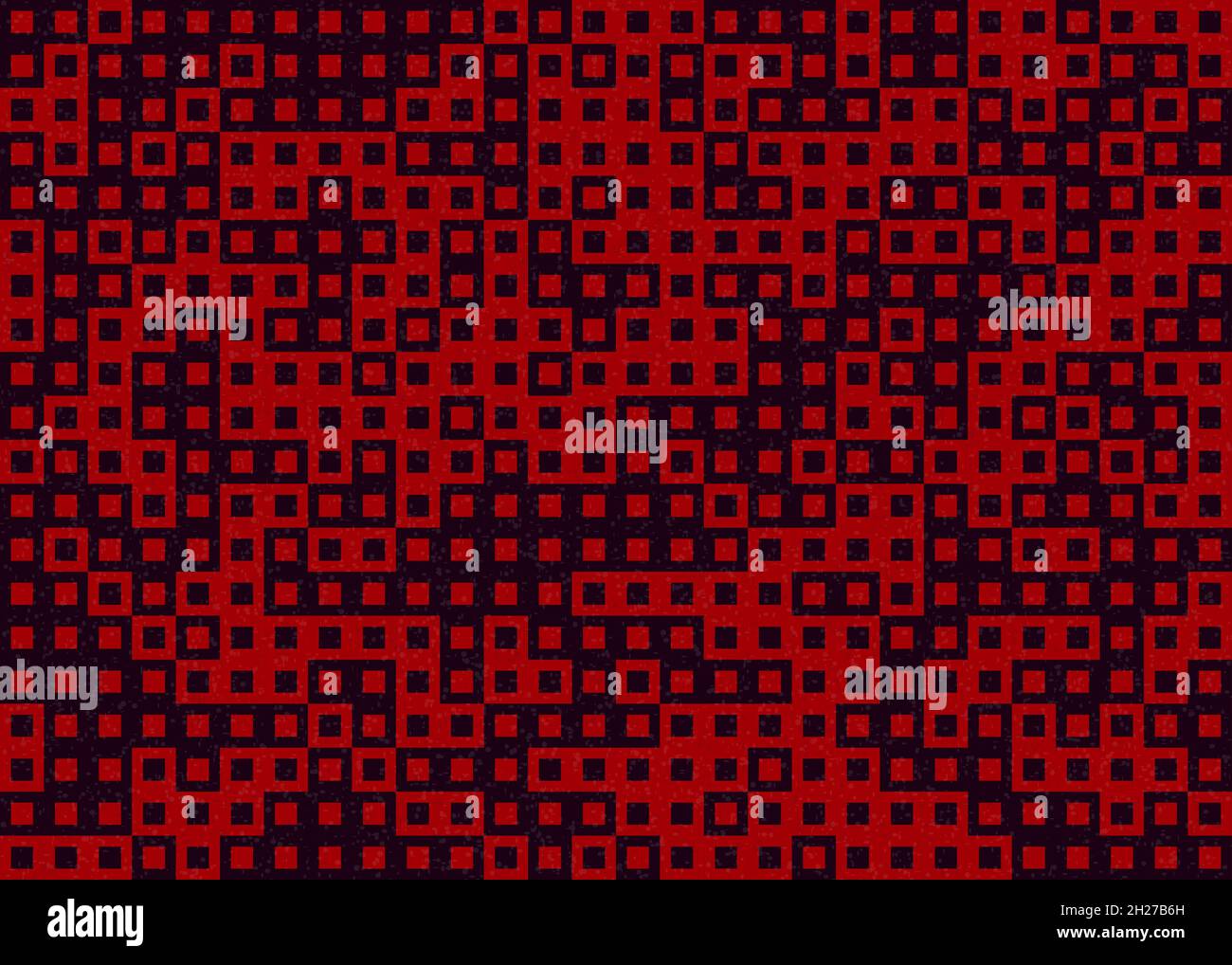 Abstract Geometrical generative computational art illustration Stock ...