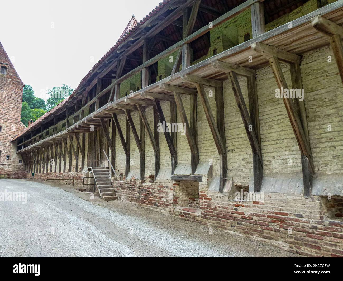 Old building made of bricks Stock Photo - Alamy