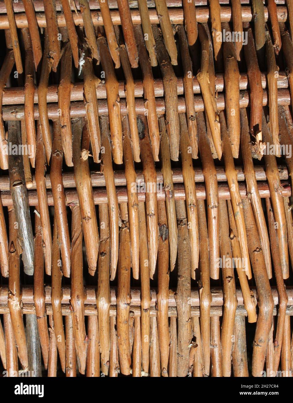 close up of woven basket Stock Photo - Alamy