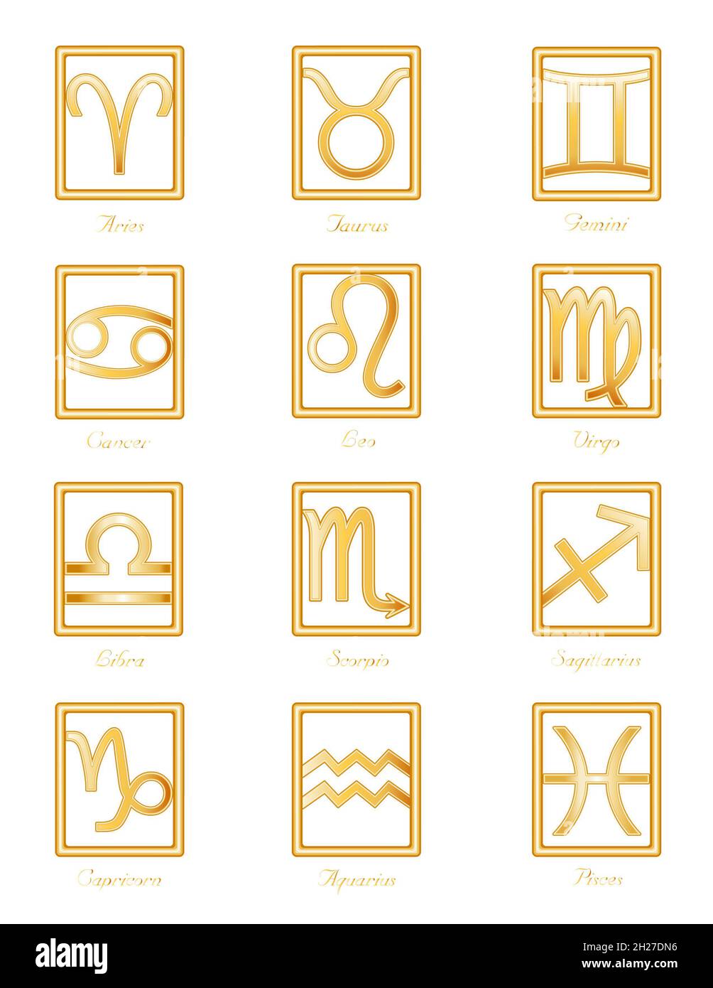 Libra and virgo hi-res stock photography and images - Alamy