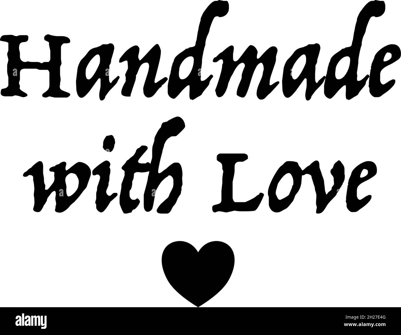 Calligraphy words love on Cut Out Stock Images & Pictures - Alamy