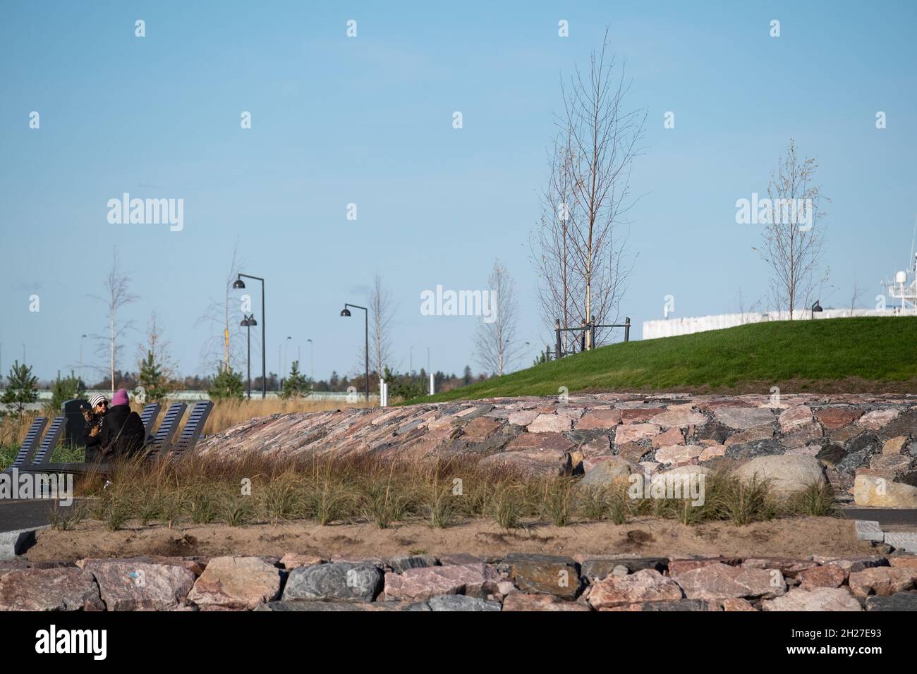 Riverfront at promenade park hi-res stock photography and images - Alamy