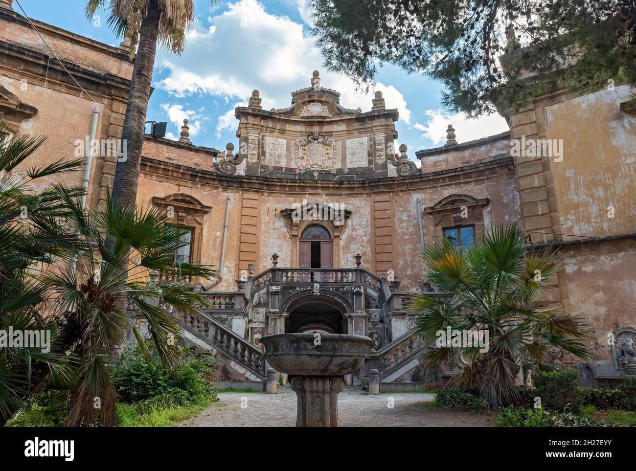 Exterior of villa palagonia hi-res stock photography and images - Alamy