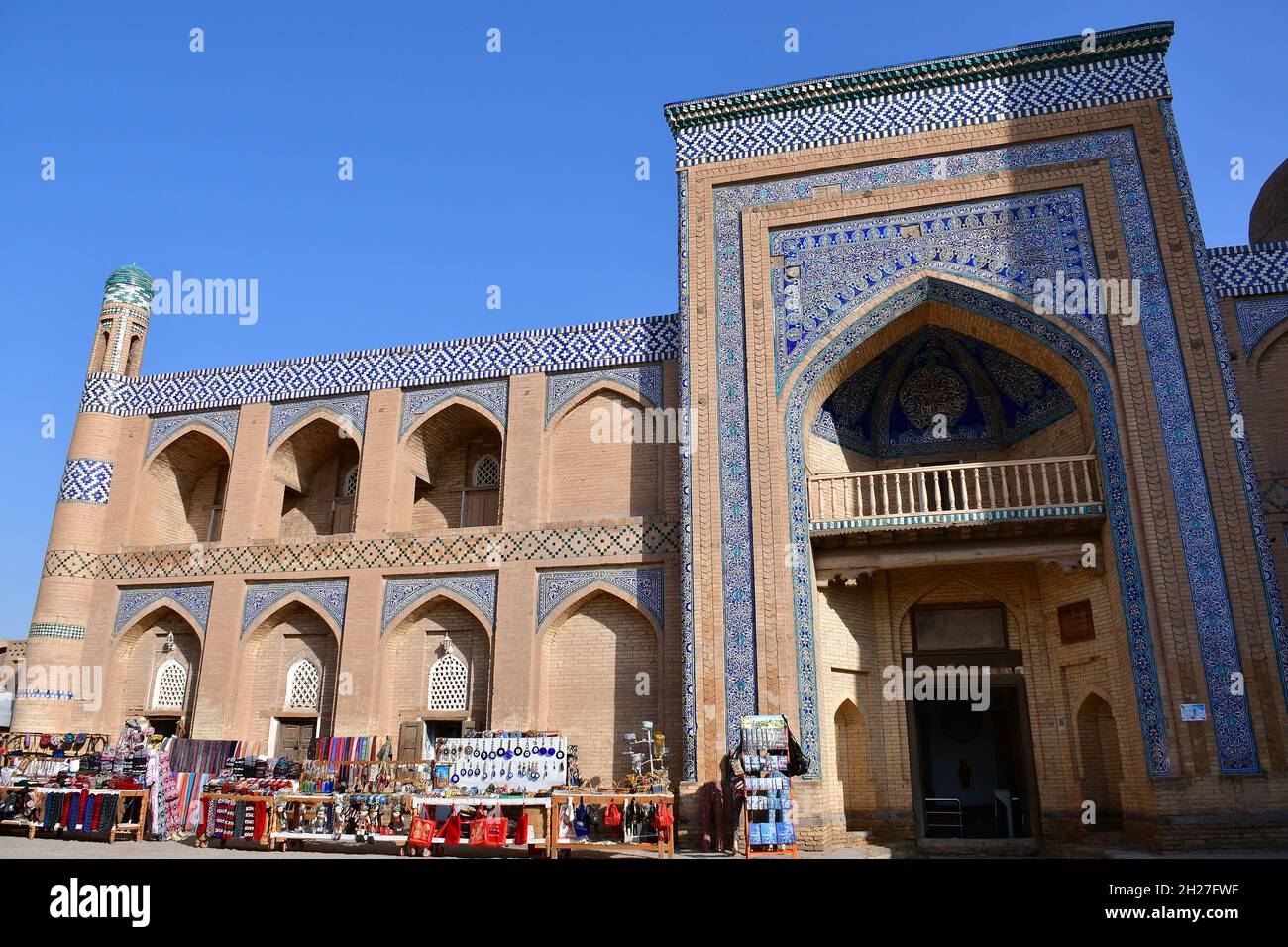Islam Khoja madrasah, Itchan Kala, Ichan-Qаl’а, Khiva, Xorazm Region, Uzbekistan, Central Asia ...