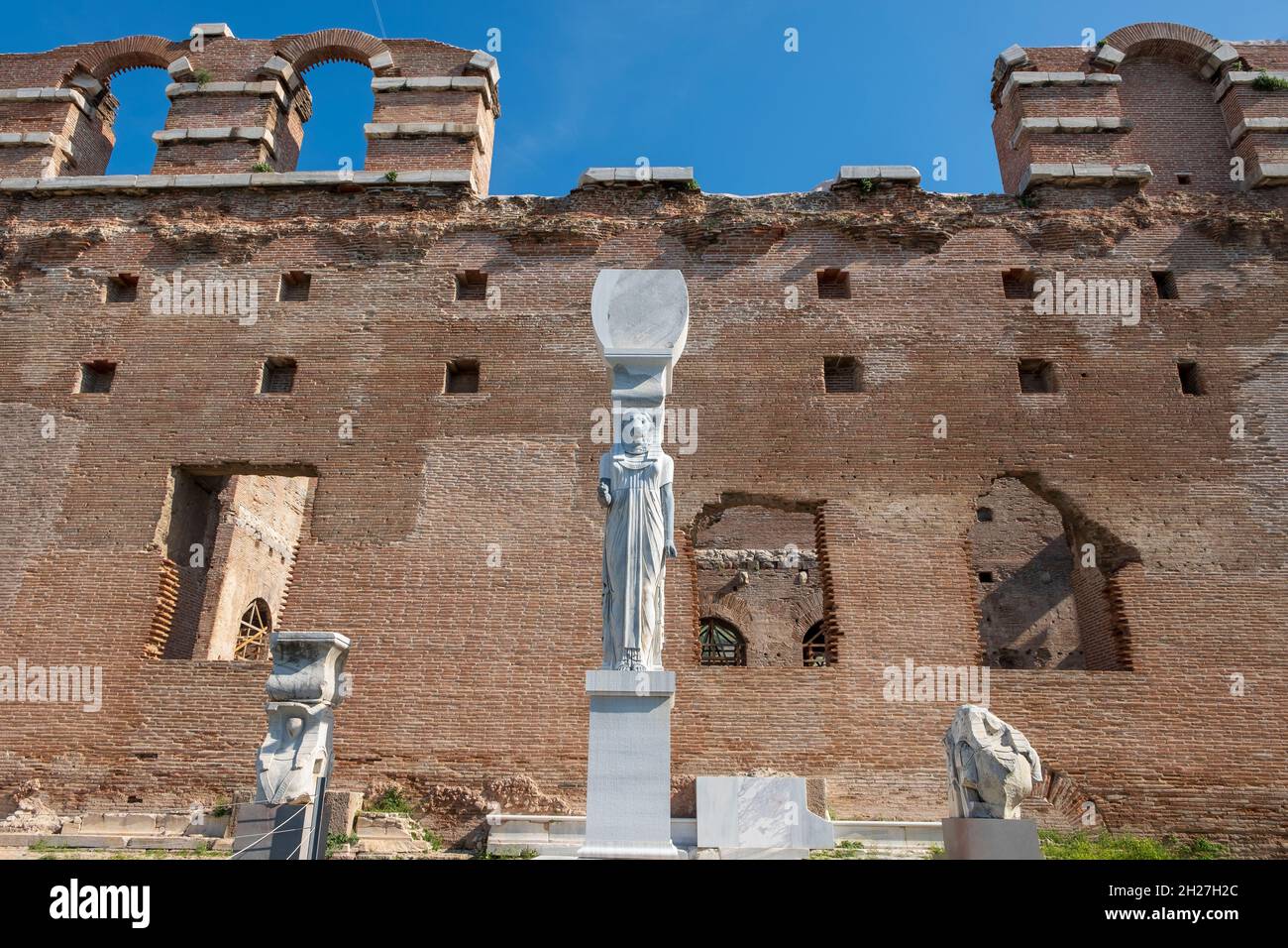 Red Basilica is a monumental ruined temple in the ancient city of ...