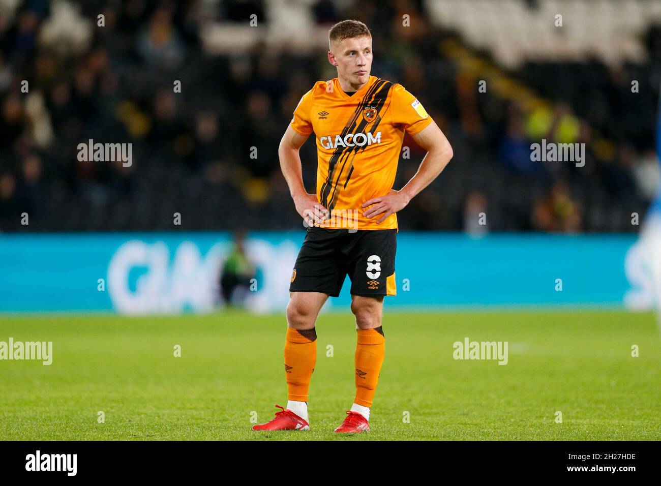 Greg Docherty #8 of Hull City Stock Photo - Alamy