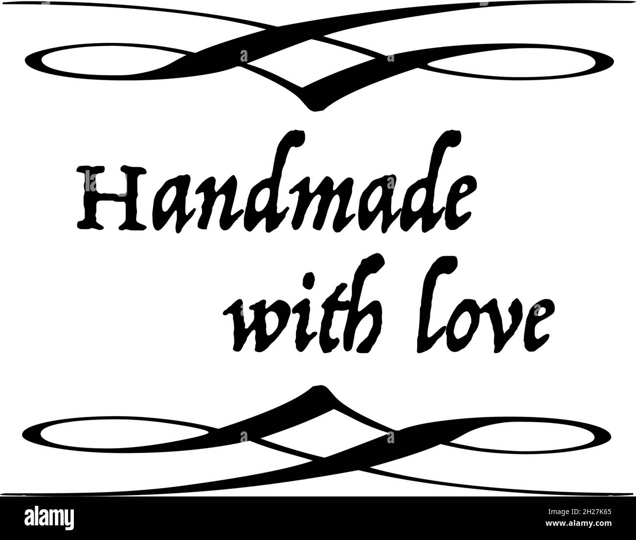 Handcrafted element Black and White Stock Photos & Images - Alamy