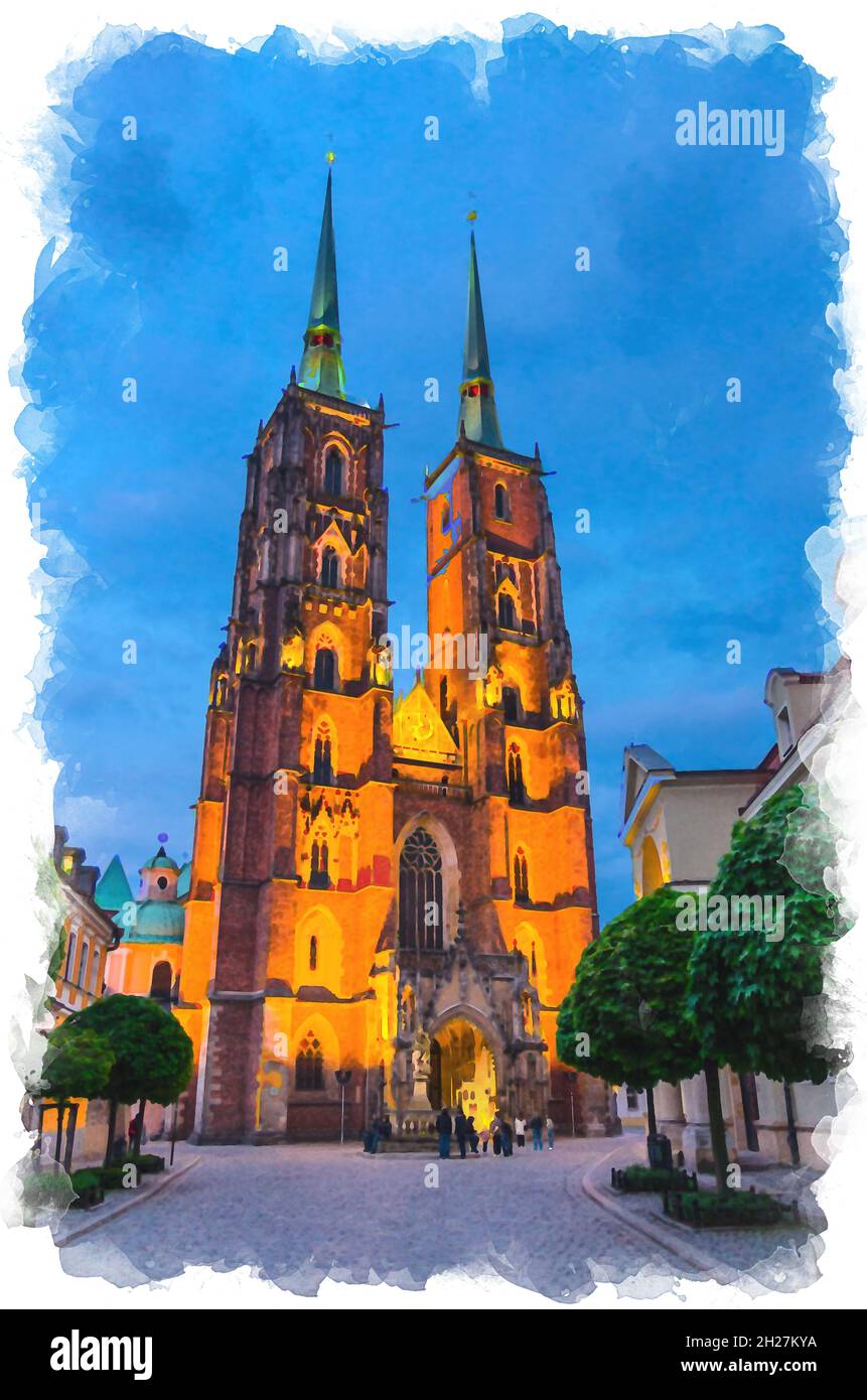 Twilight trees Cut Out Stock Images & Pictures - Alamy