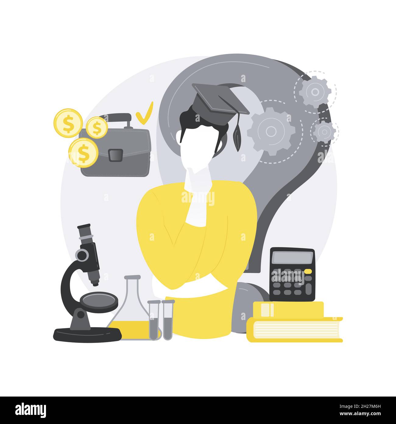 College choice abstract concept vector illustration Stock Vector Image ...