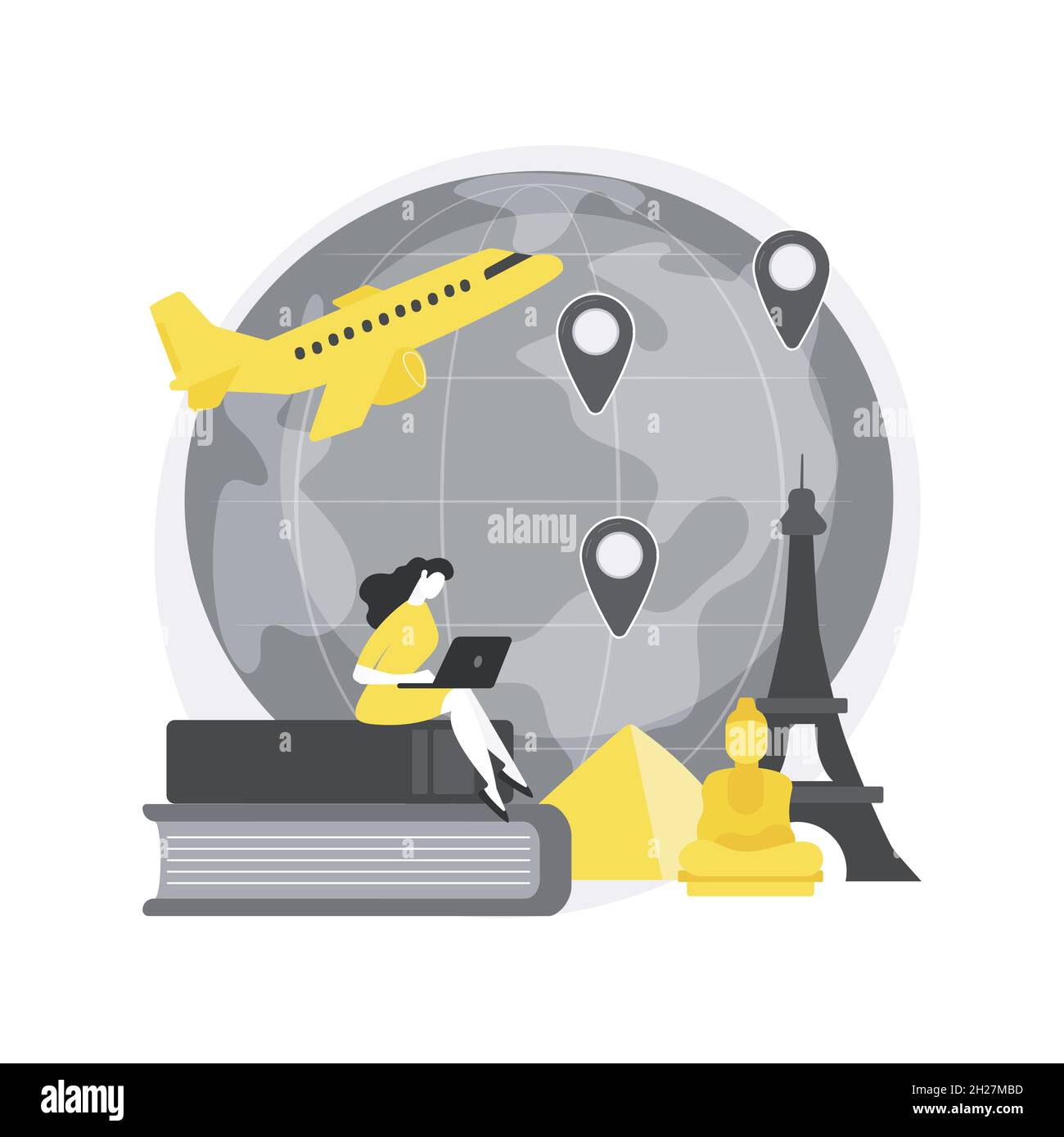 Abroad education Stock Vector Images - Alamy