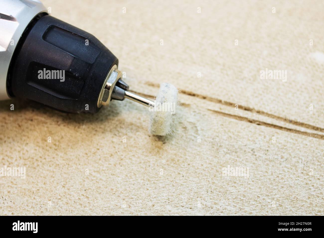 Round surface of a grinder close up, macro photo Stock Photo - Alamy