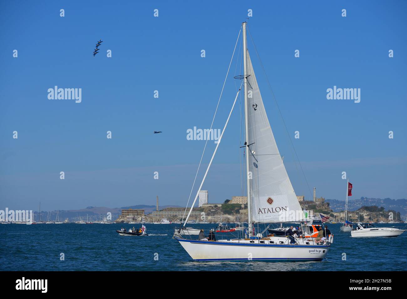 The amazing yearly Fleet Week in the Bay Area, San Francisco CA Stock ...