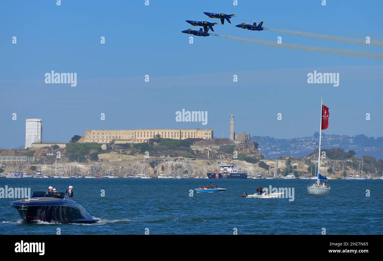 The amazing yearly Fleet Week in the Bay Area, San Francisco CA Stock ...