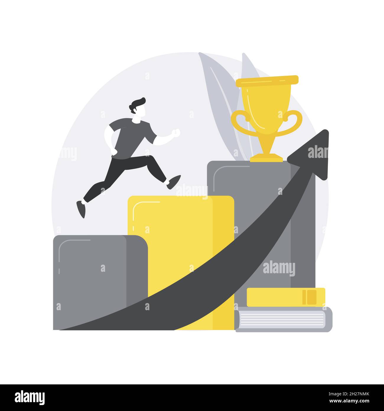 Educational trajectory abstract concept vector illustration Stock ... Educational trajectory abstract concept vector illustration Stock ...