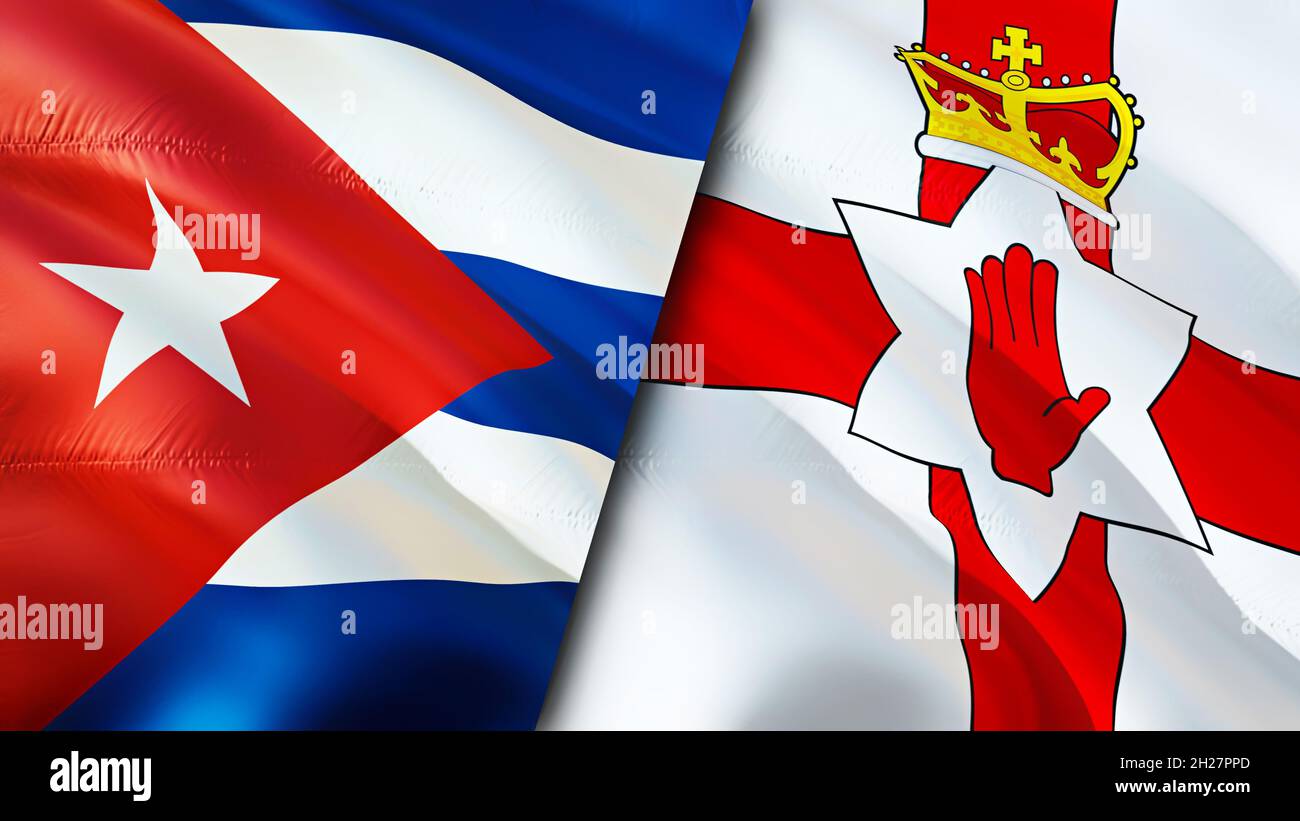 Cuba northern ireland flag hi-res stock photography and images - Alamy