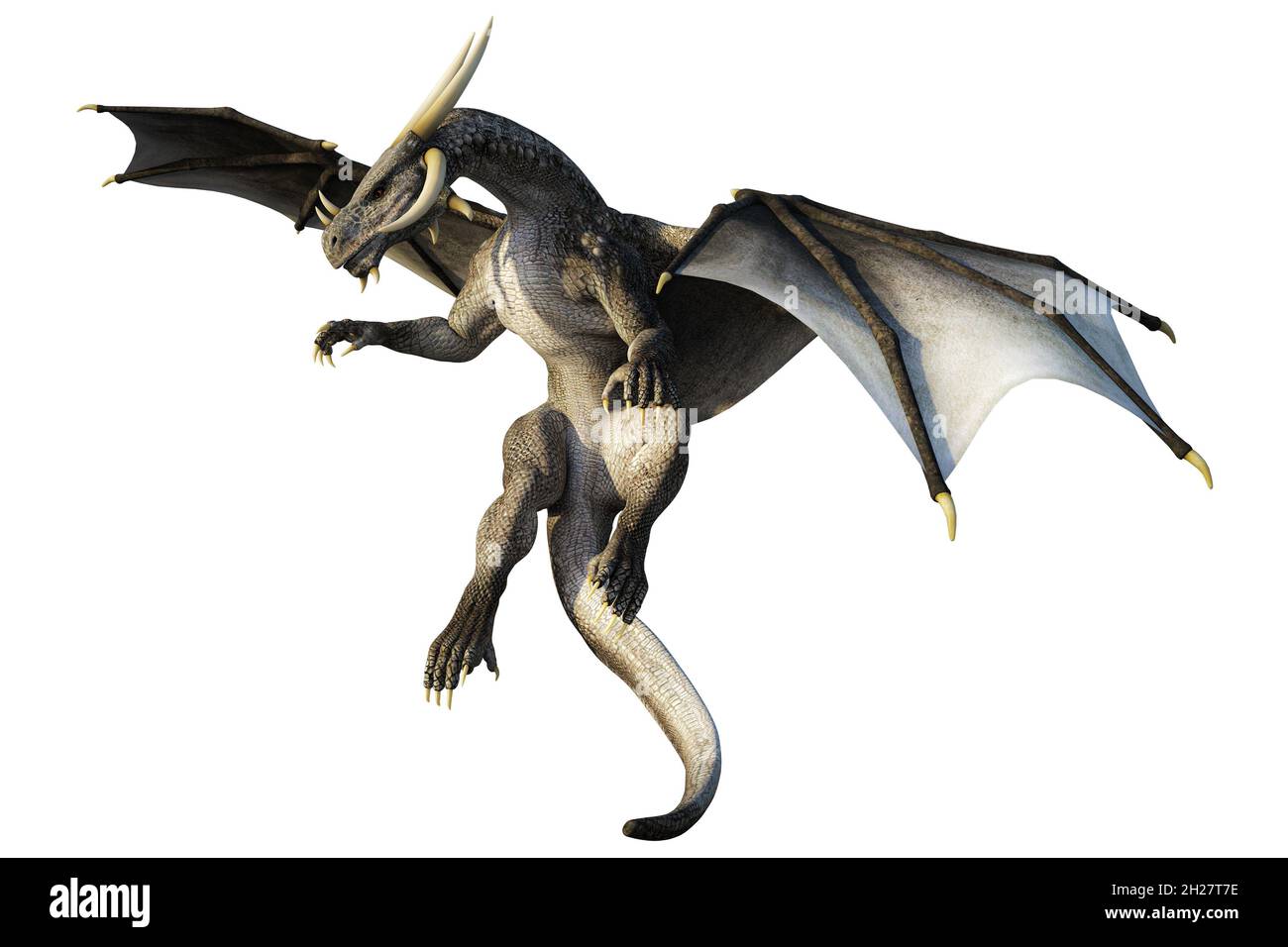 Dragon menacing hi-res stock photography and images - Alamy