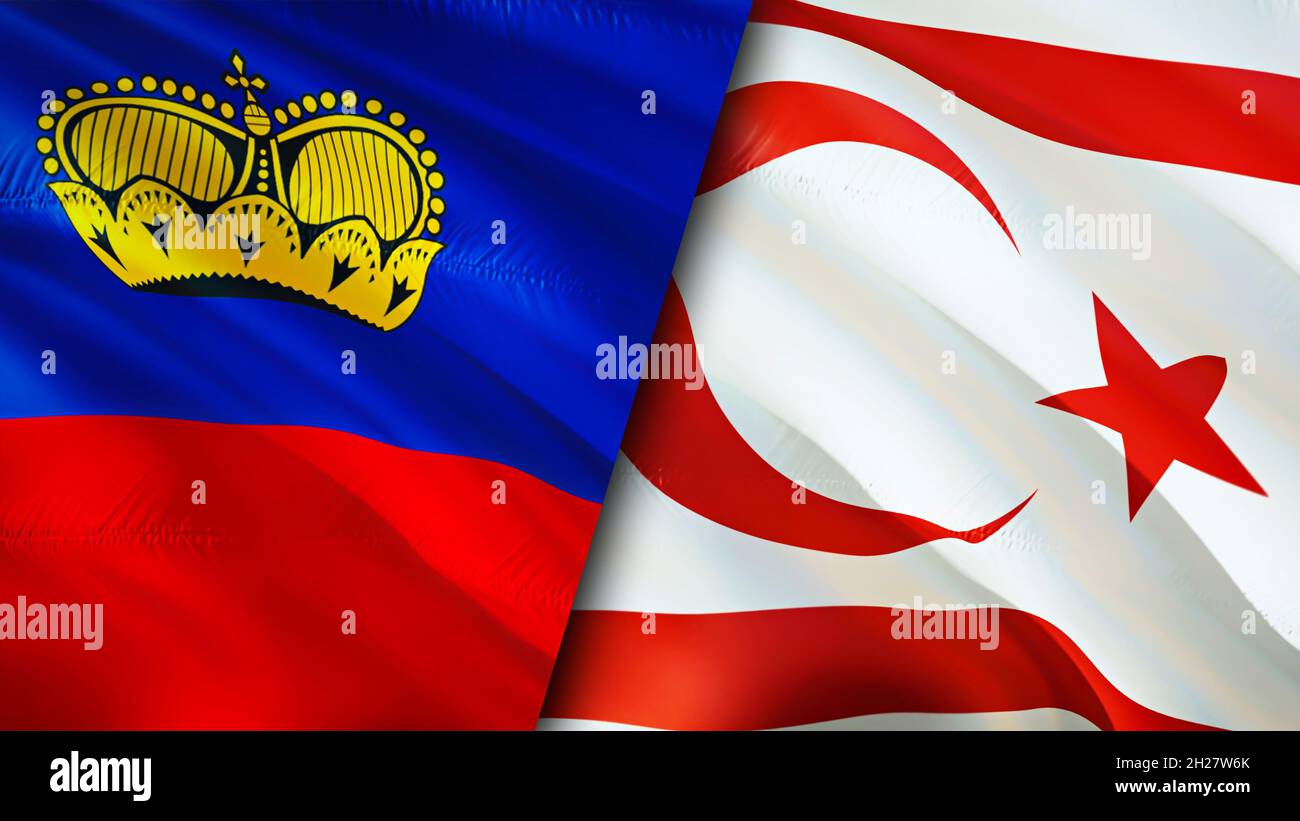 Northern cyprus liechtenstein flag hi-res stock photography and images ...