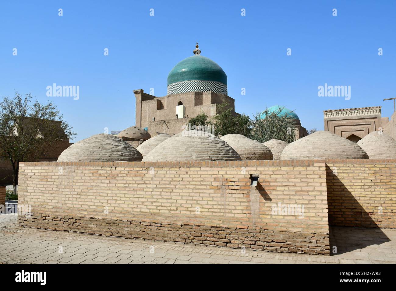 Pahlavan Mahmud Mausoleum (1810-25), Itchan Kala, Ichan-Qаl’а, Khiva, Xorazm Region, Uzbekistan ...