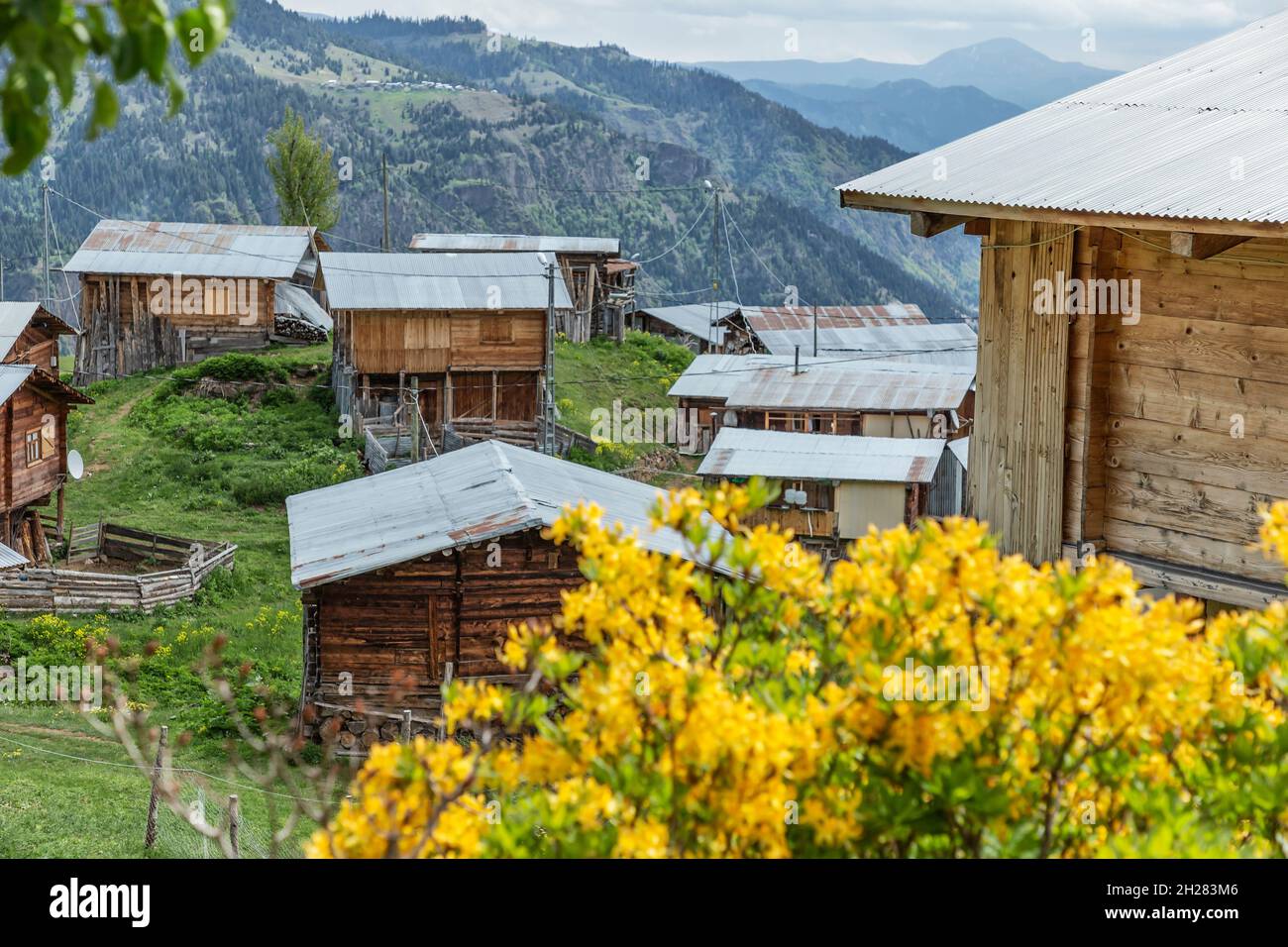 Mountain villages in Turkey's Artvin province attract attention with ...