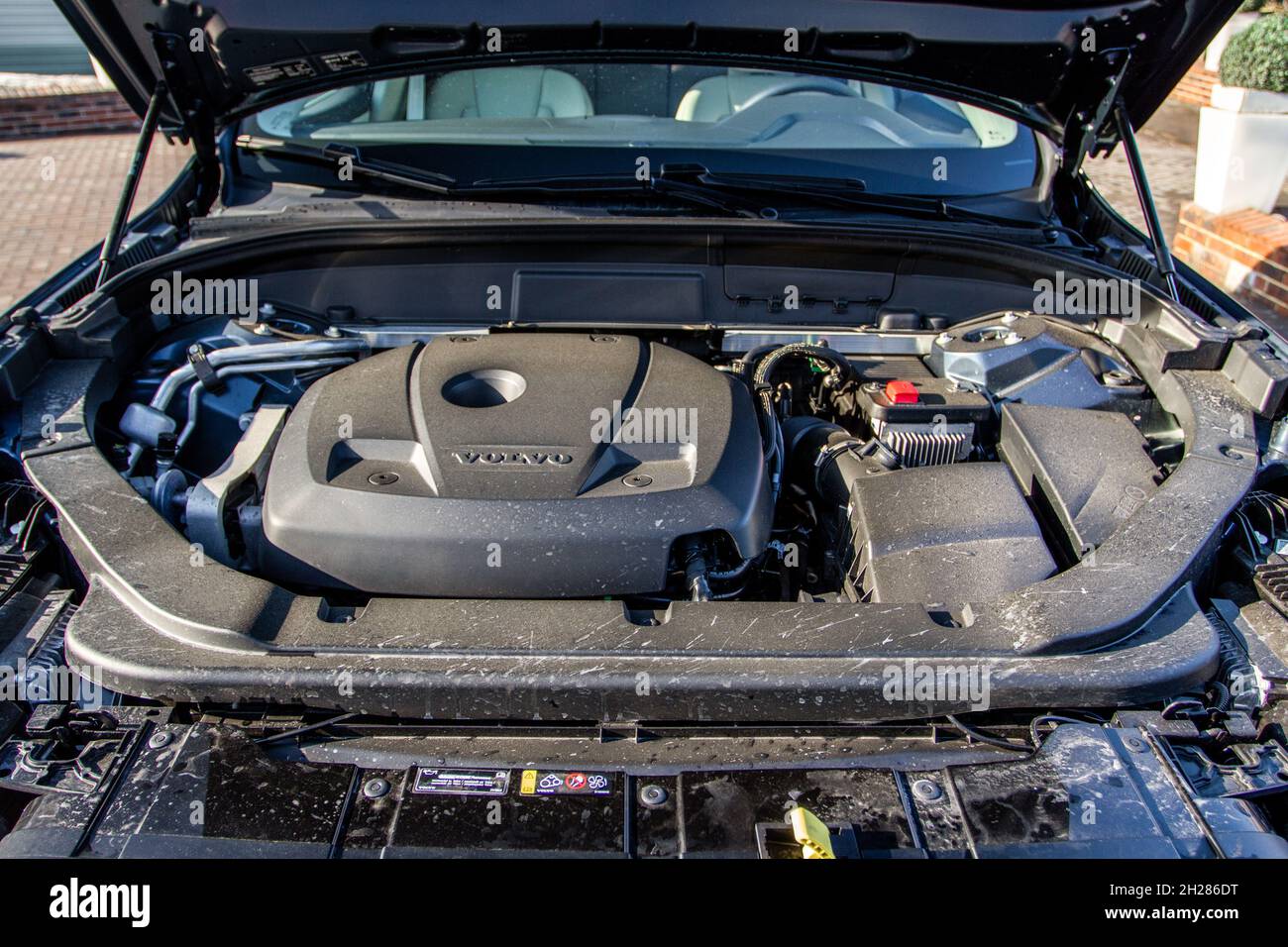 MOSCOW, RUSSIA - MARCH 27, Volvo XC60 model year 2021. Inscription, T5 ...