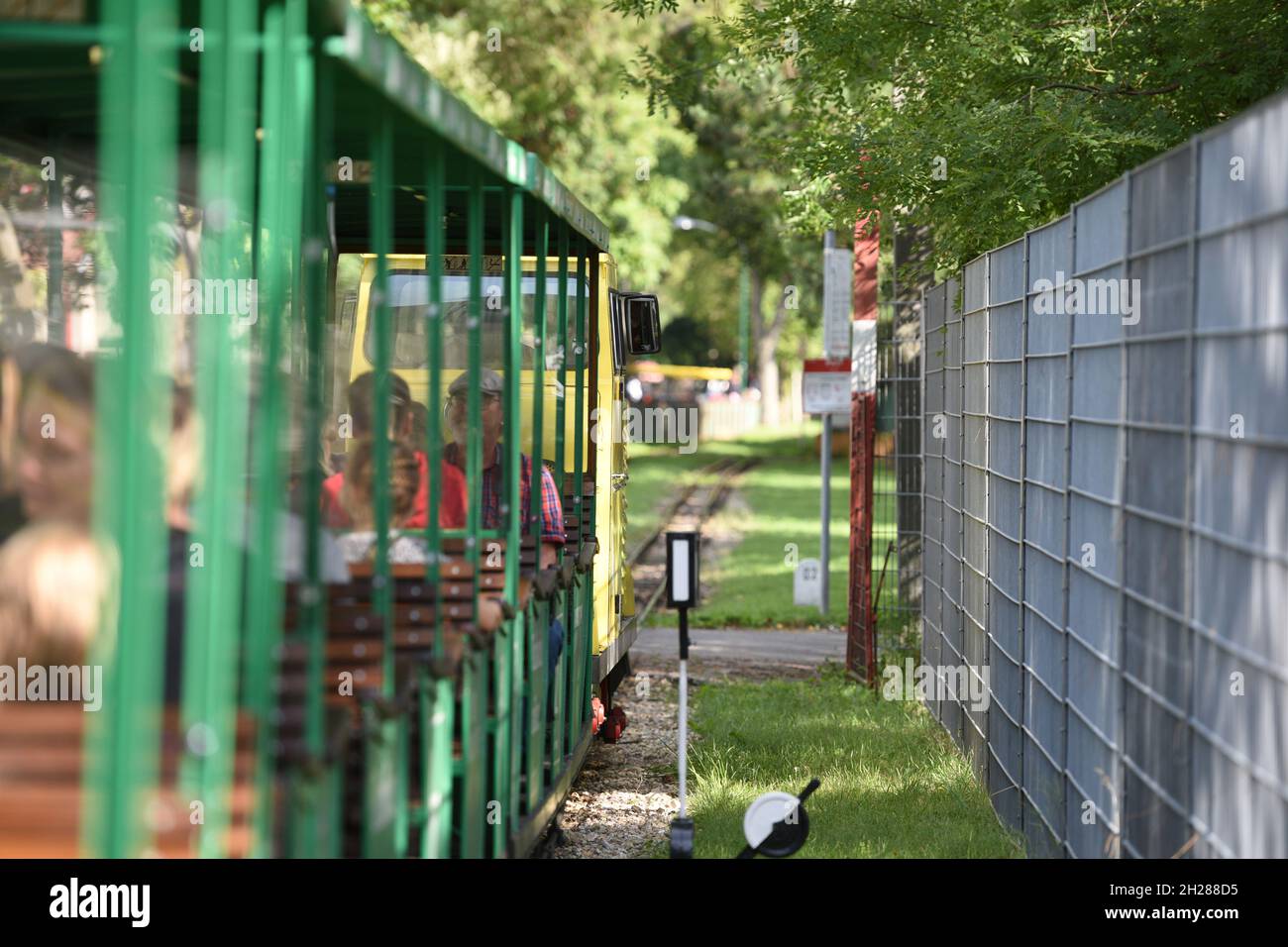Liliput-Bahn im Wiener Prater, Wien, Österreich, Europa - Liliput-Train ...
