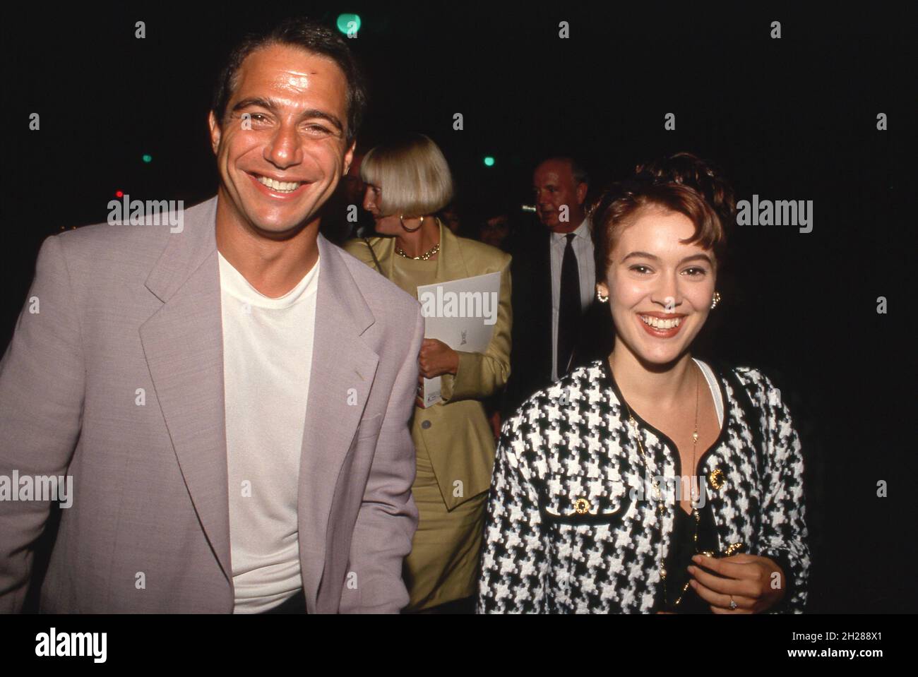 Tony Danza and Alyssa Milano Circa 1980's Credit: Ralph Dominguez ...