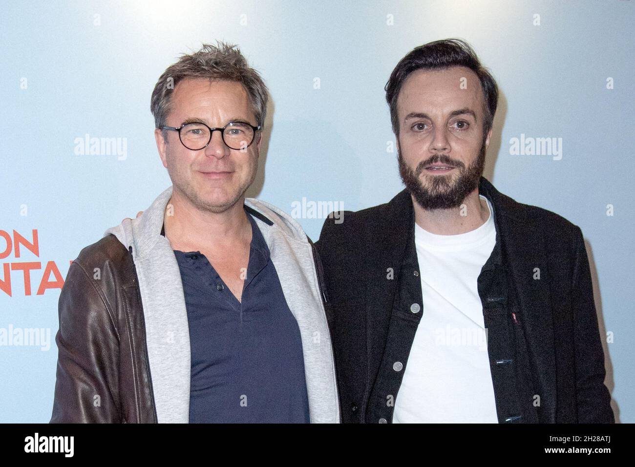 Guillaume de Tonquedec and Jeremy Lopez attending the Et Si On Chantait ...