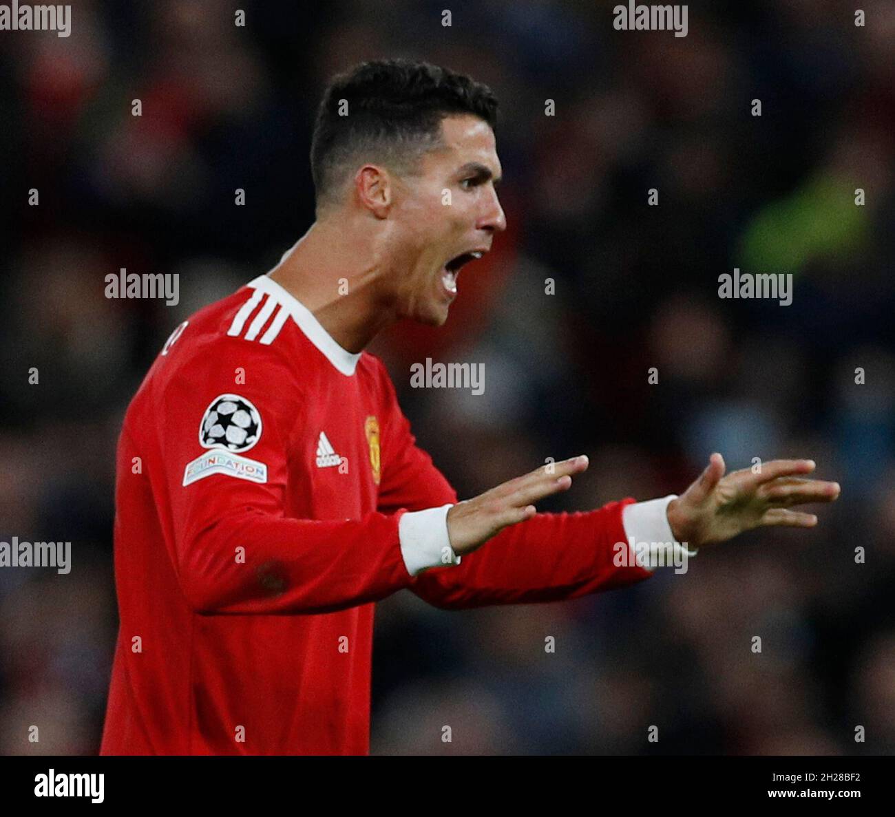 Cristiano ronaldo 2021 old trafford hi-res stock photography and images ...