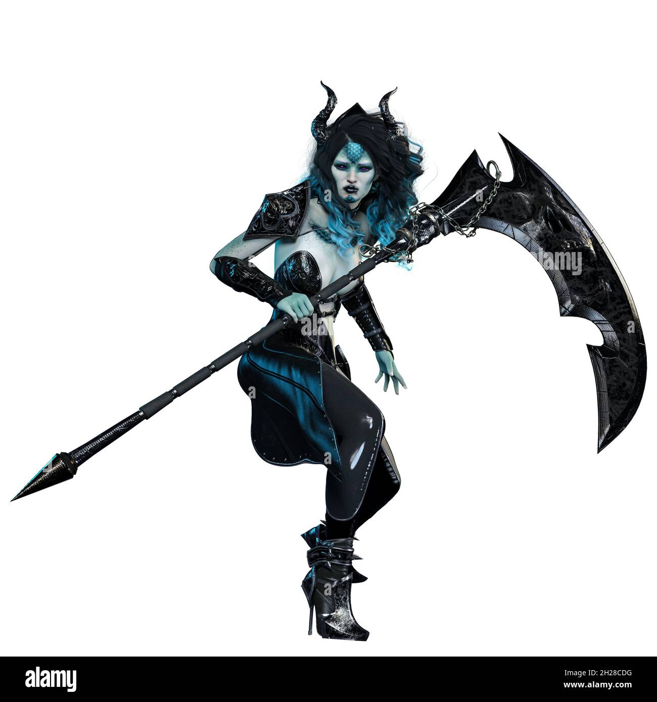 Reaper woman hi-res stock photography and images - Alamy