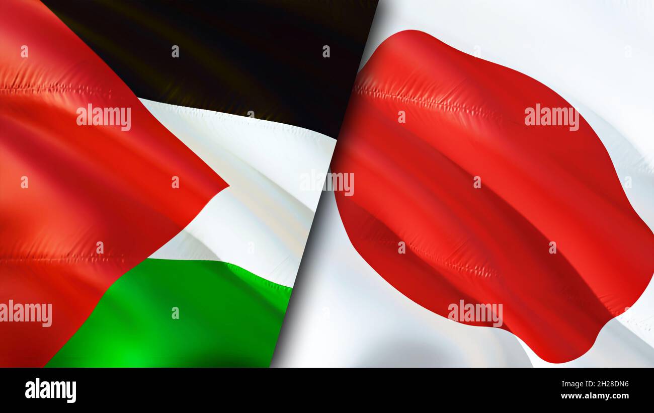 Palestine japan flag hi-res stock photography and images - Alamy
