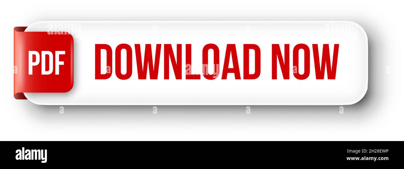 Download now PDF red button for internet web site Stock Vector Image ...