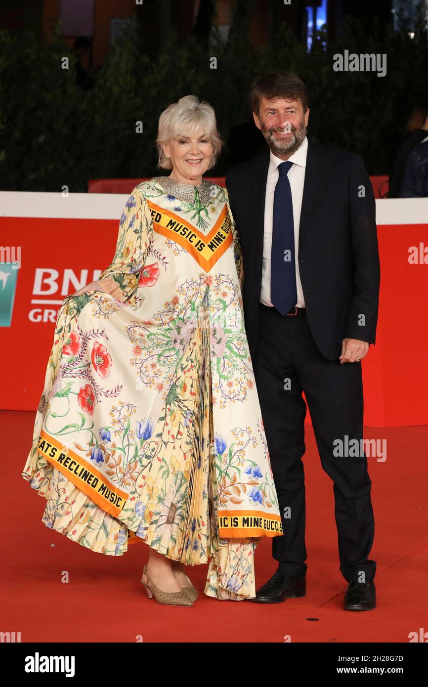 Rome, Italy. 20th Oct, 2021. Rome Cinema Fest 2021, Film Fest, Red ...