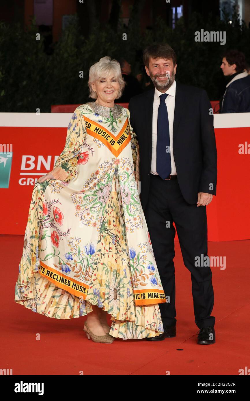 Rome, Italy. 20th Oct, 2021. Rome Cinema Fest 2021, Film Fest, Red ...