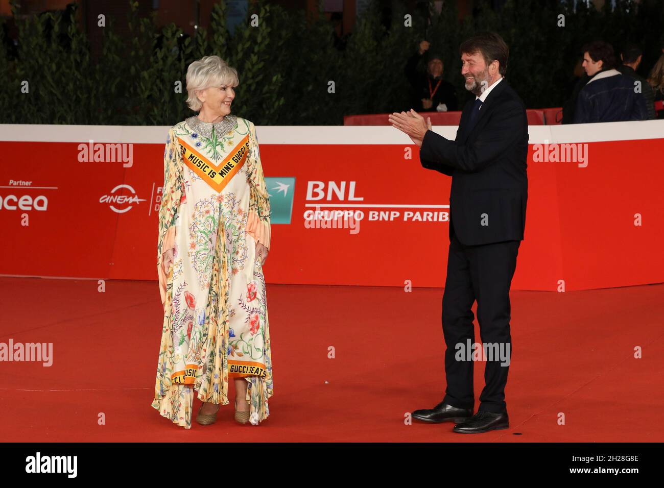 Rome, Italy. 20th Oct, 2021. Rome Cinema Fest 2021, Film Fest, Red ...