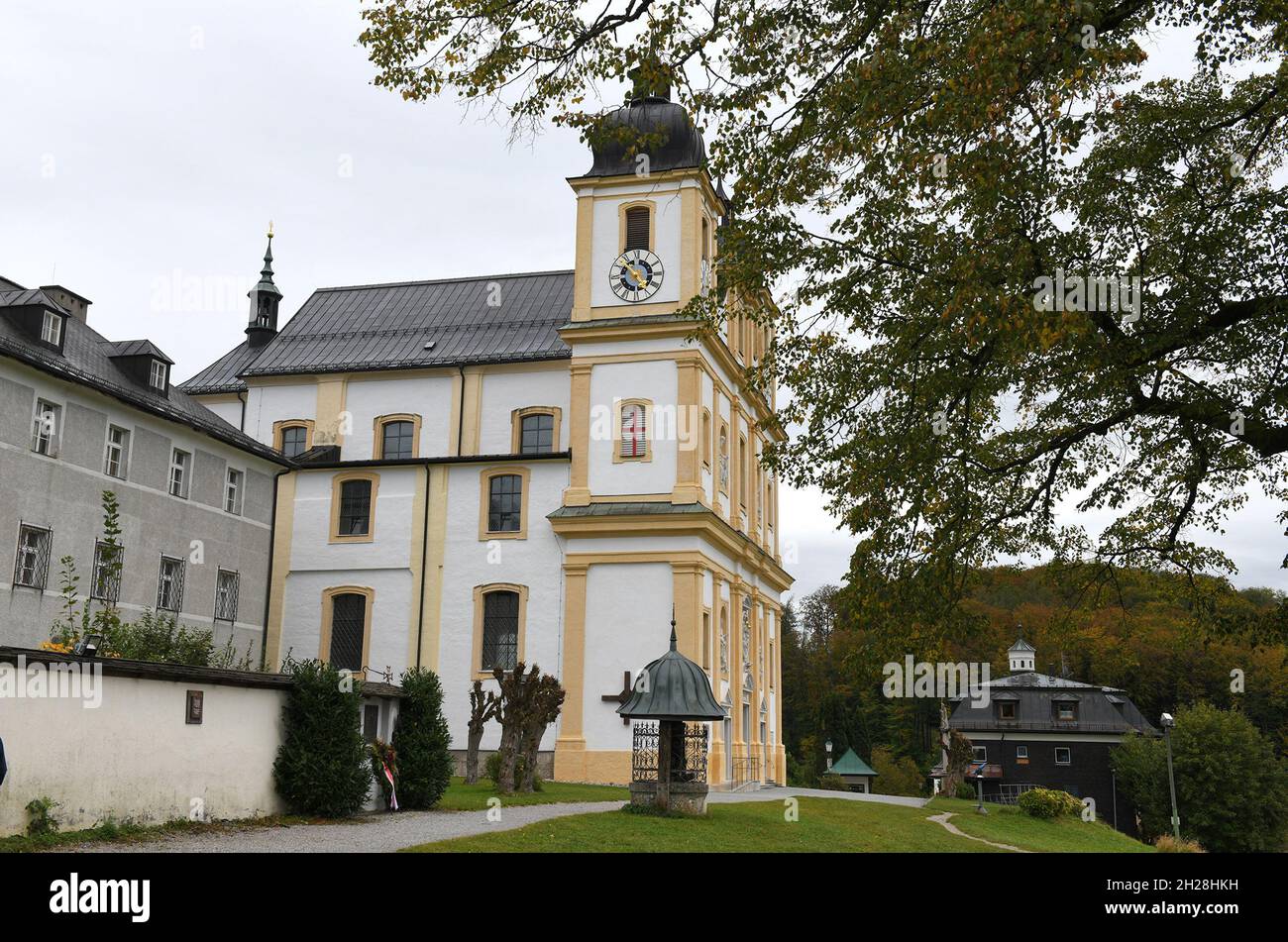 Wallfahrtskirche Maria Plain in Salzburg, Österreich, Europa ...