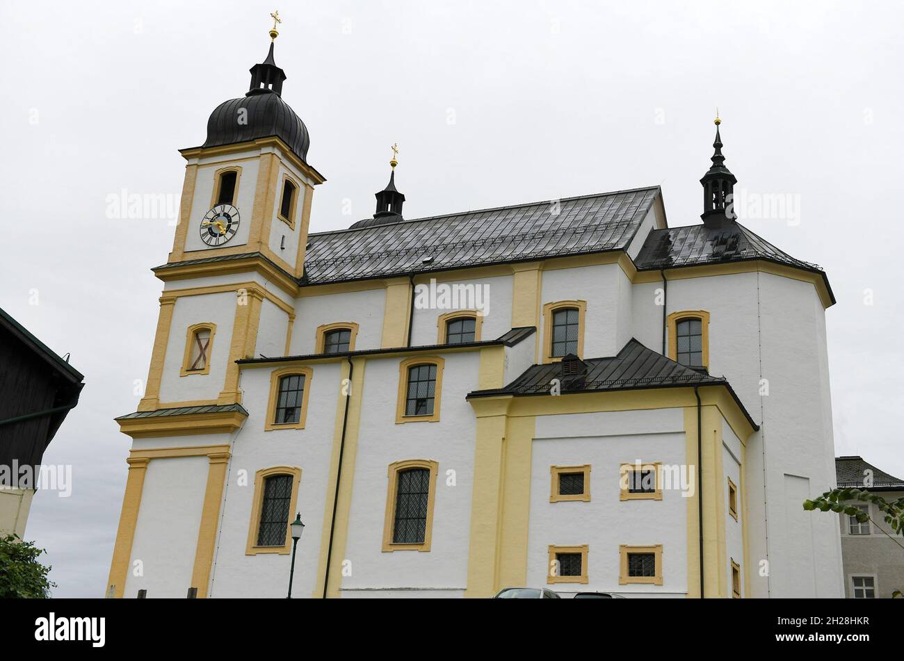 Wallfahrtskirche Maria Plain in Salzburg, Österreich, Europa ...