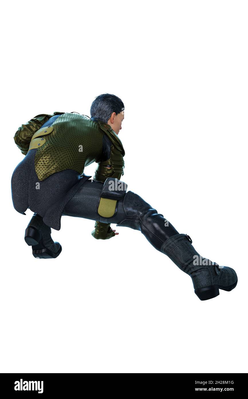 Crouching soldier hi-res stock photography and images - Alamy