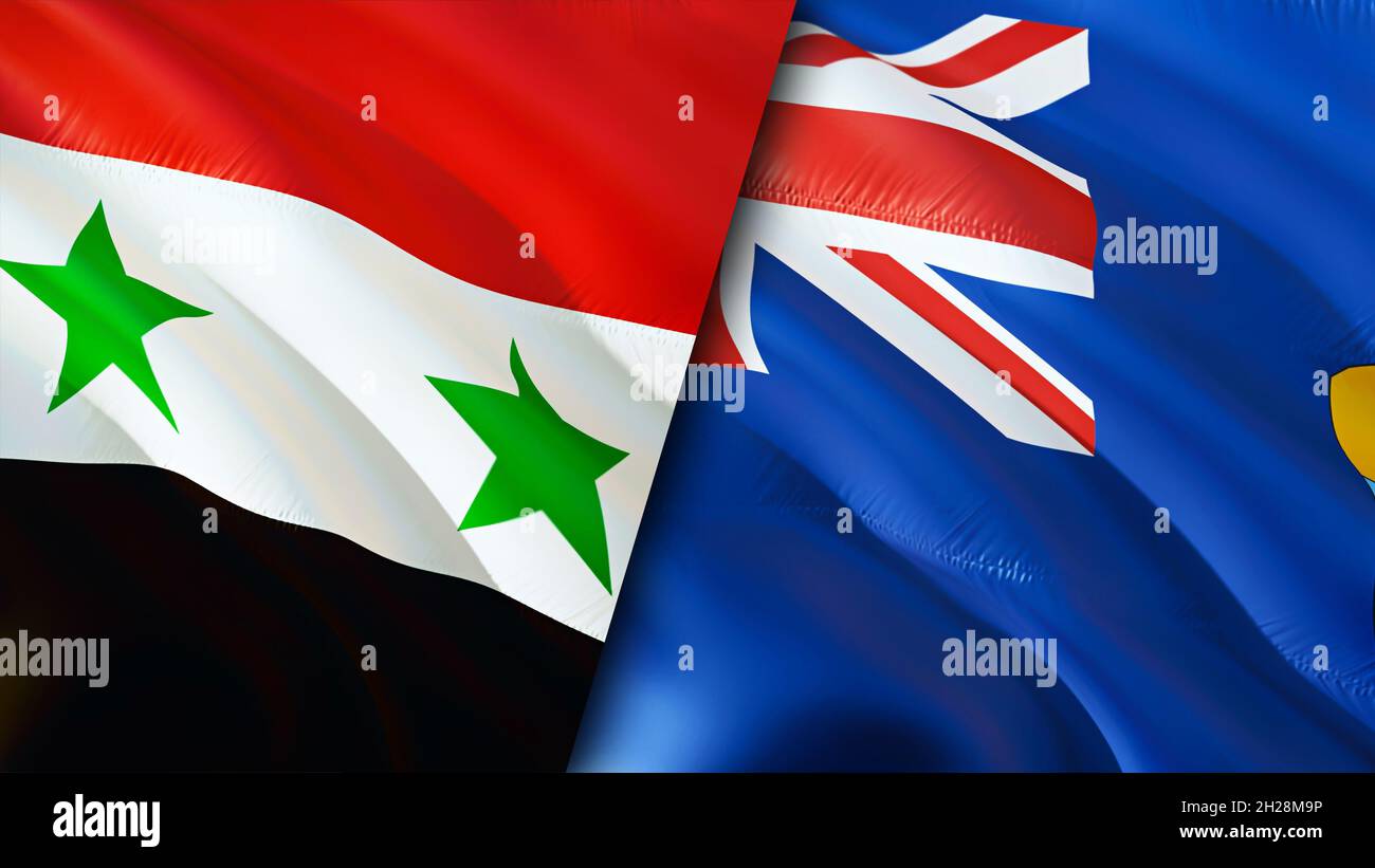 Syria saint helena flag hi-res stock photography and images - Alamy