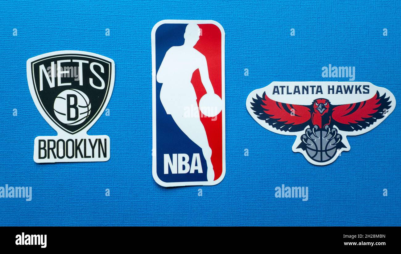 Atlanta hawks logo symbol icon hi-res stock photography and images - Alamy