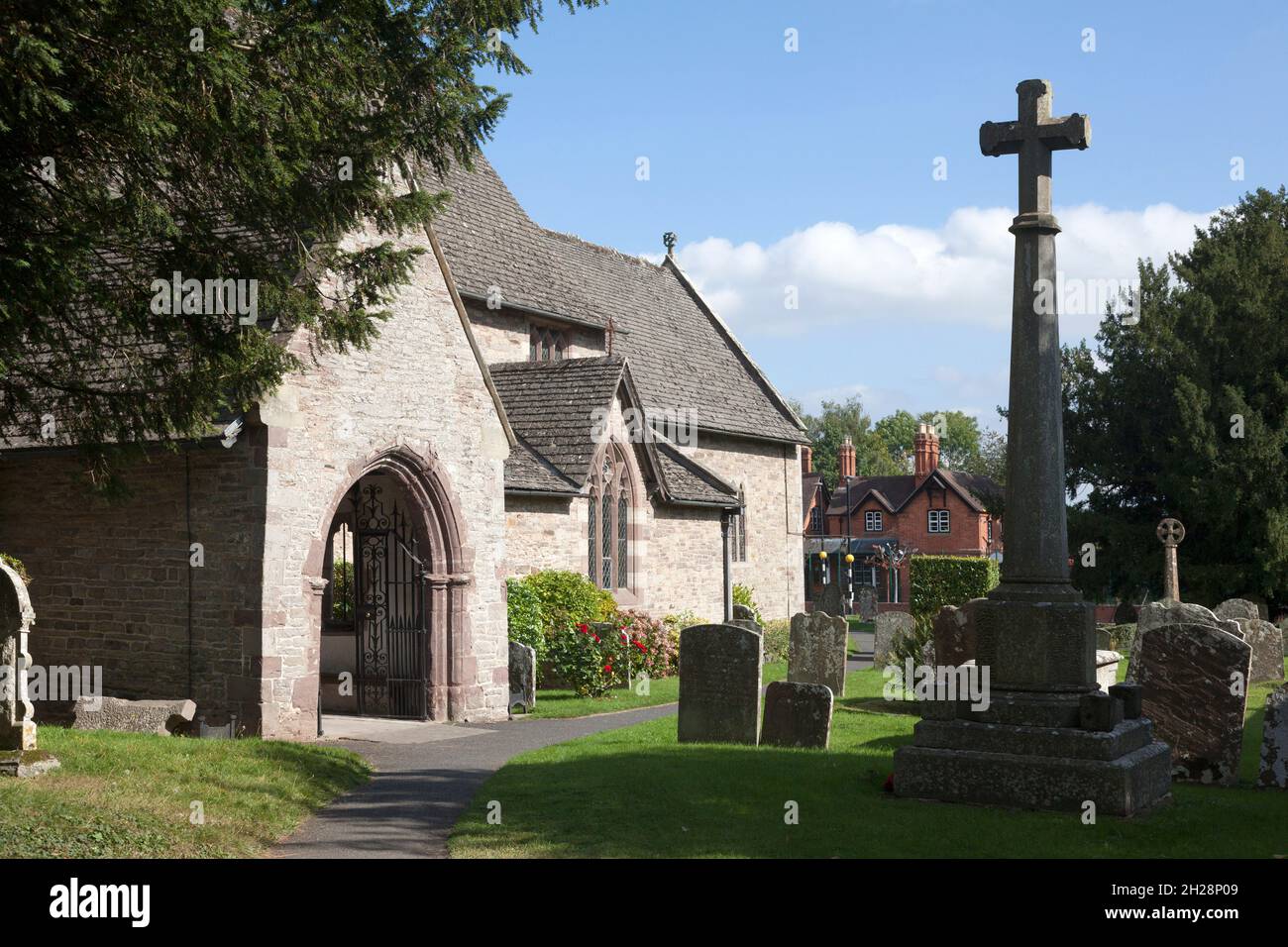 Church of St Mary Magdalene, Eardisley, Herefordshire Stock Photo - Alamy