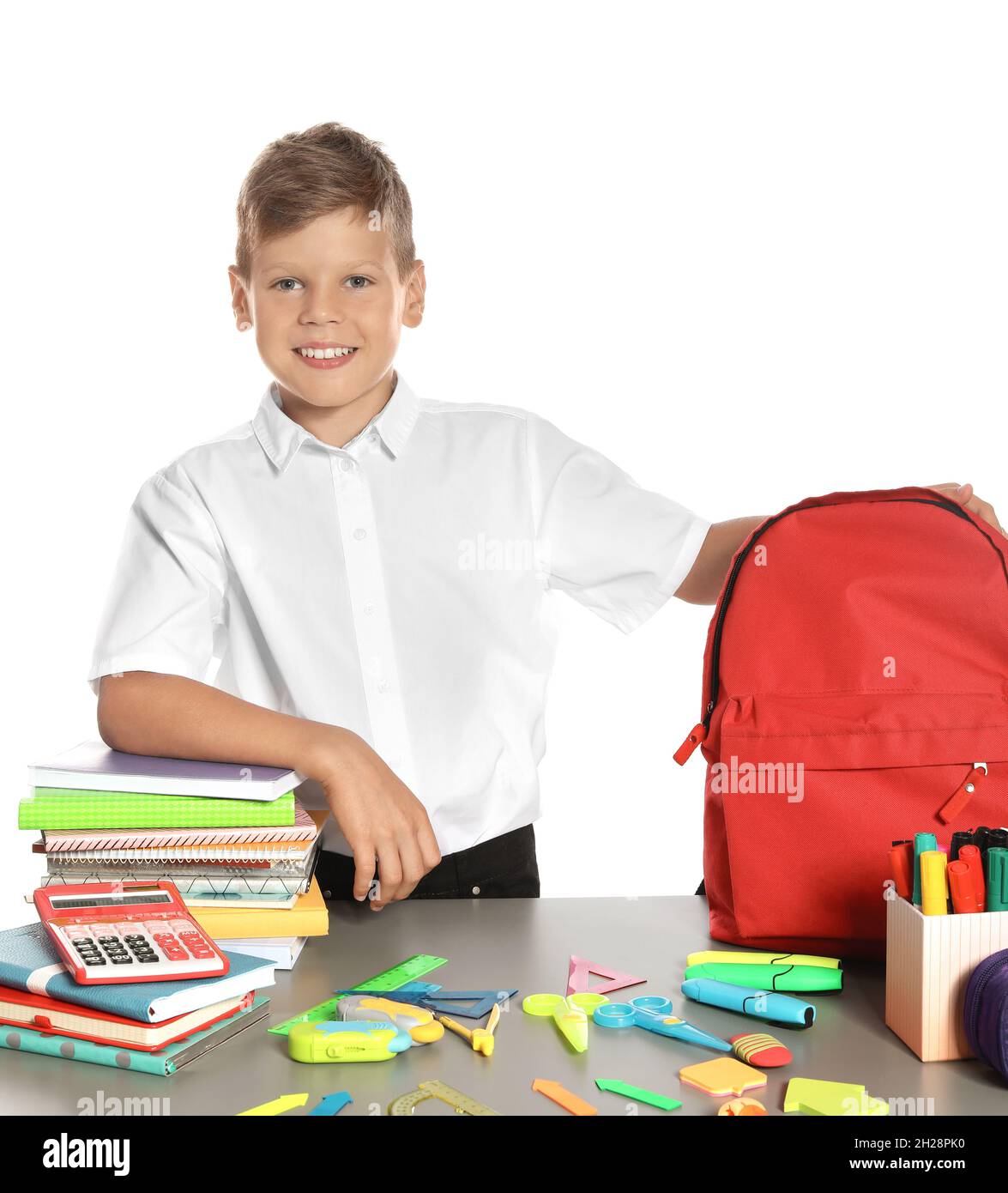 Messy school backpack hi-res stock photography and images - Alamy