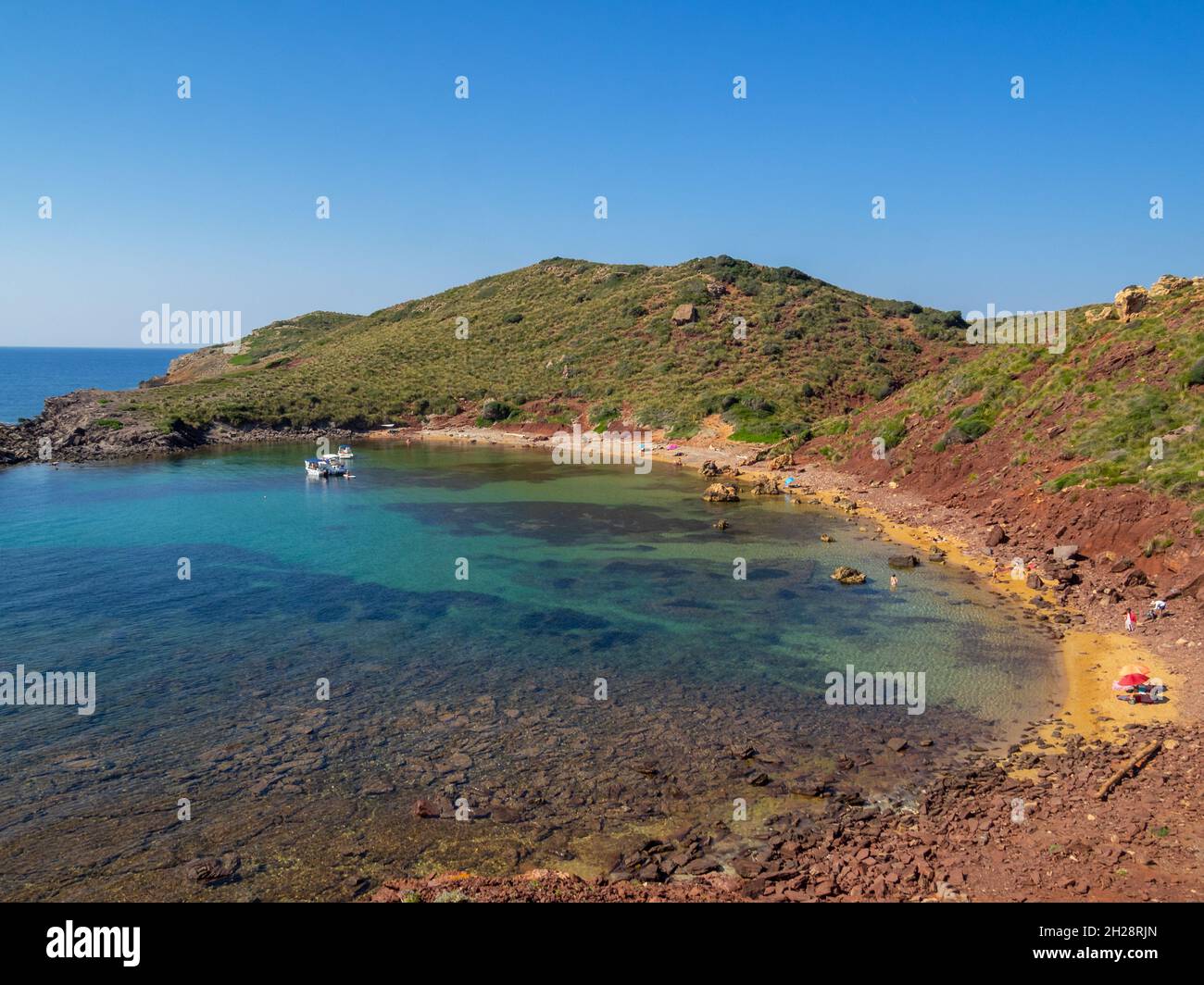 Cala Rotja, Menorca Stock Photo - Alamy
