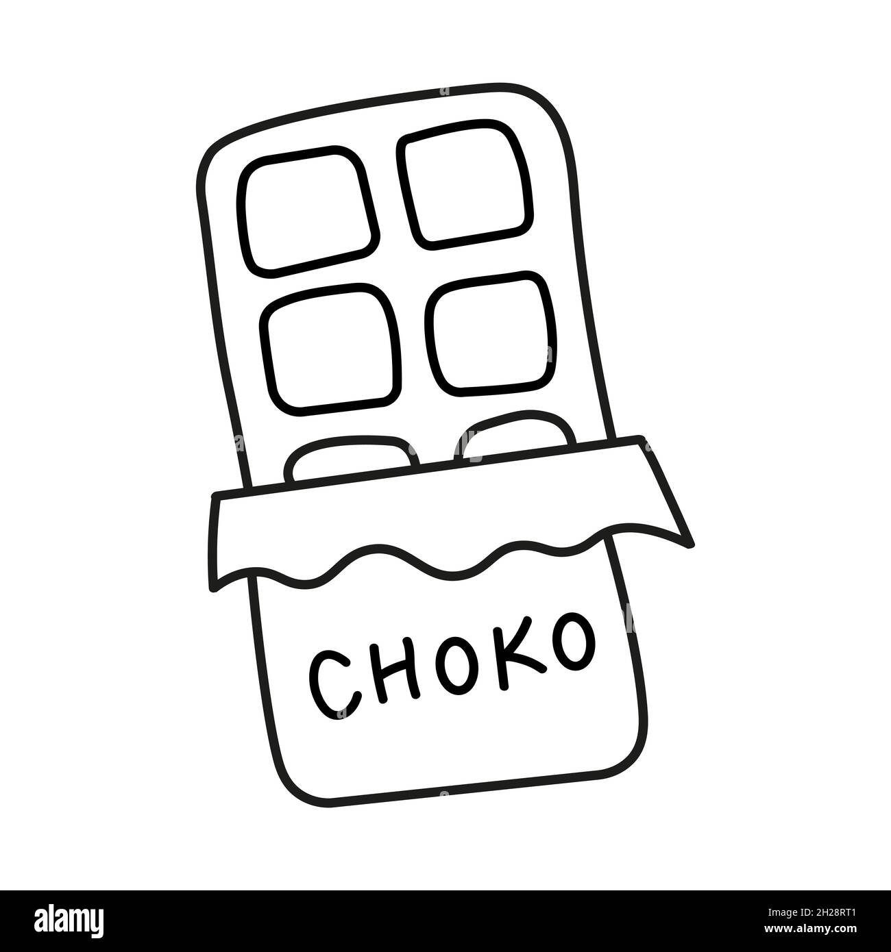 chocolate icon bar. Design element for postcard, logo, icon, web ...