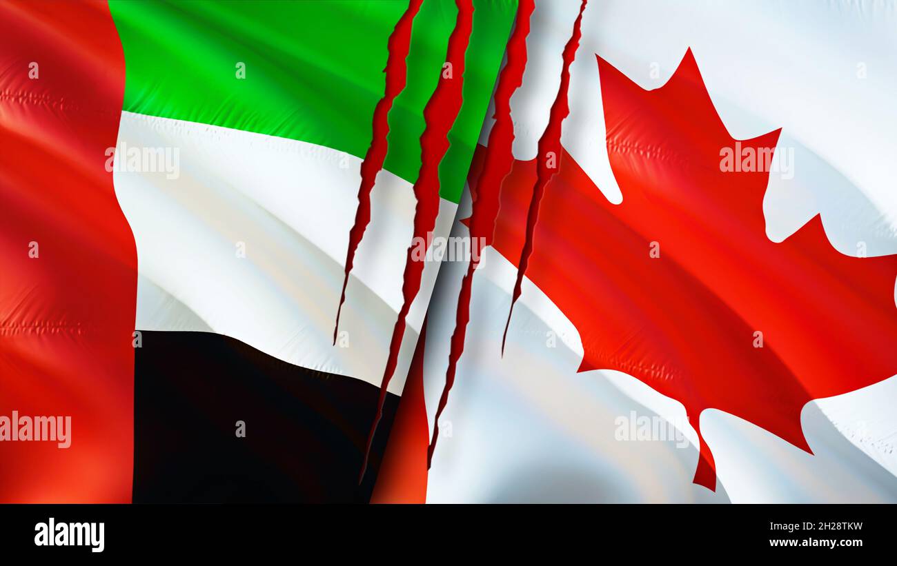 Emirates canada flag hi-res stock photography and images - Alamy