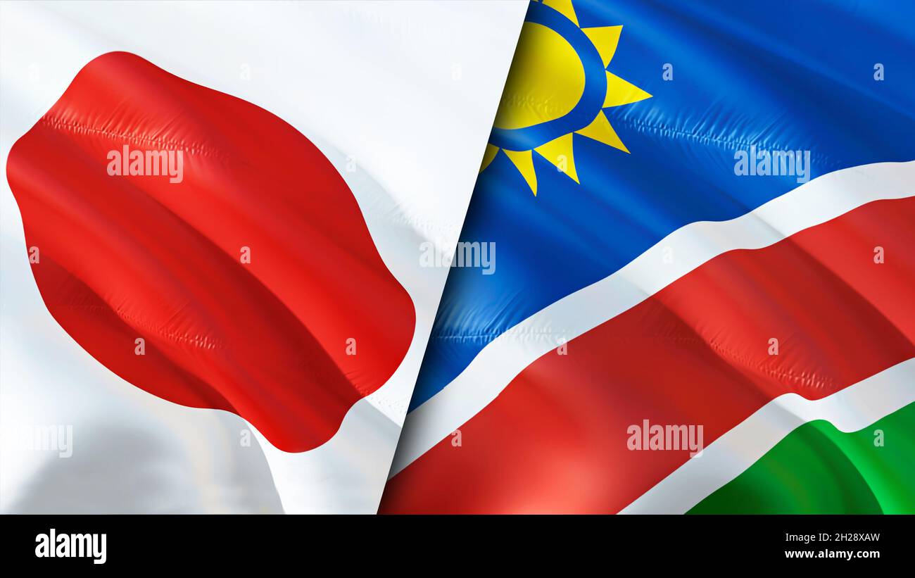 Japan namibia flag hi-res stock photography and images - Alamy