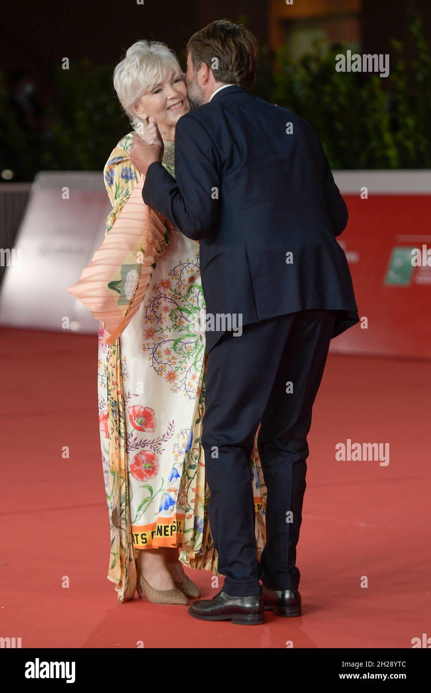 Rome, Italy - 20 Oct 2021, Caterina Caselli and Dario Franceschini ...
