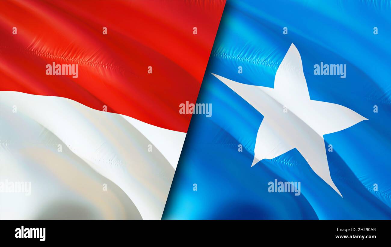 Indonesia somalia flag hi-res stock photography and images - Alamy