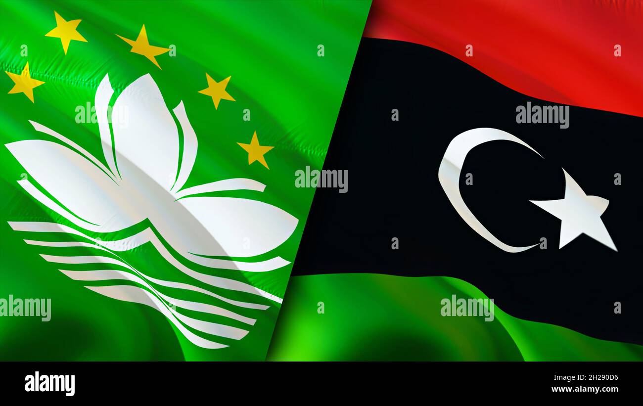 Macau libya flag hi-res stock photography and images - Alamy