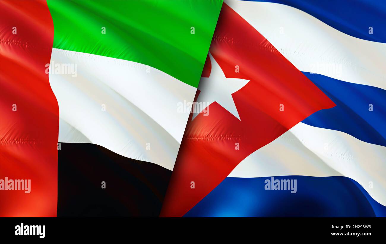 Emirates cuba flag hi-res stock photography and images - Alamy